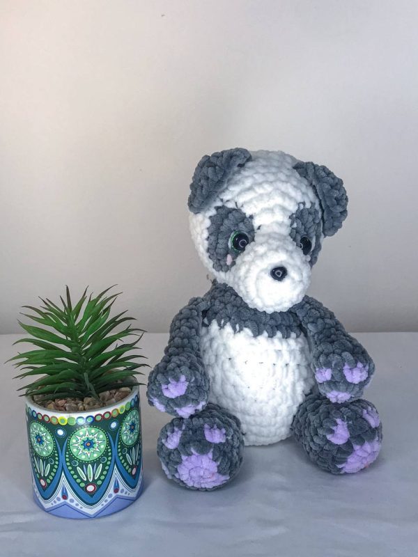 Milo the panda – Stitched by Demi